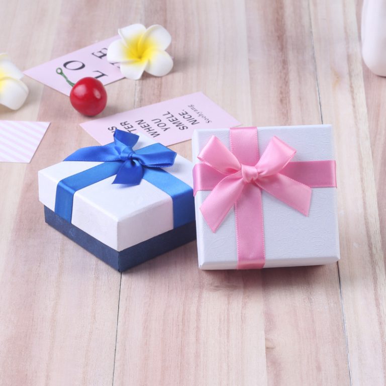 Cute bow earring box supplier | Custom Cardboard Boxes
