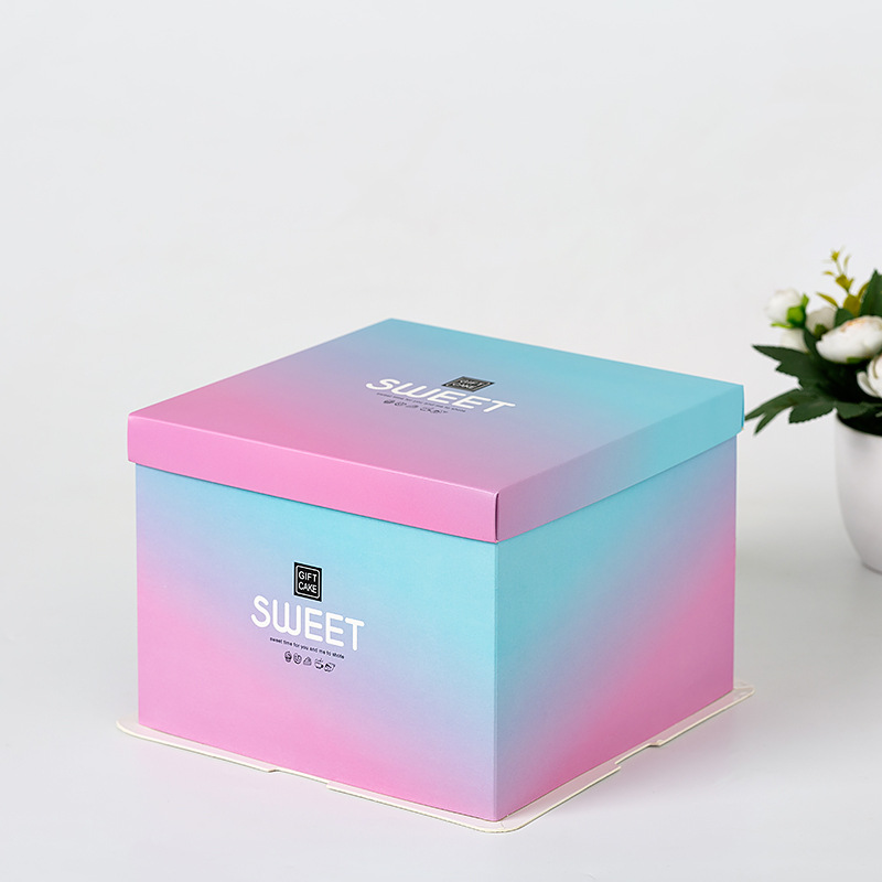 Color print cake box wholesale | Custom Cardboard Boxes