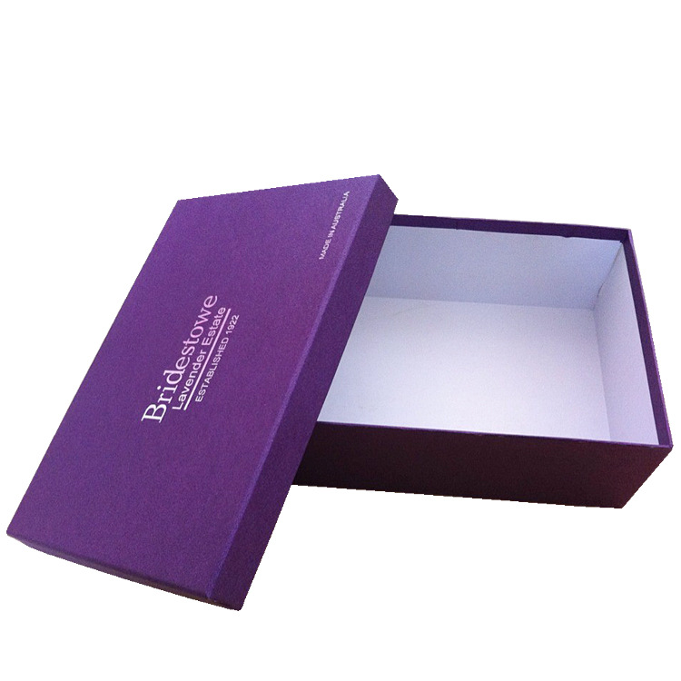Custom high-grade purple shoes box | Custom Cardboard Boxes