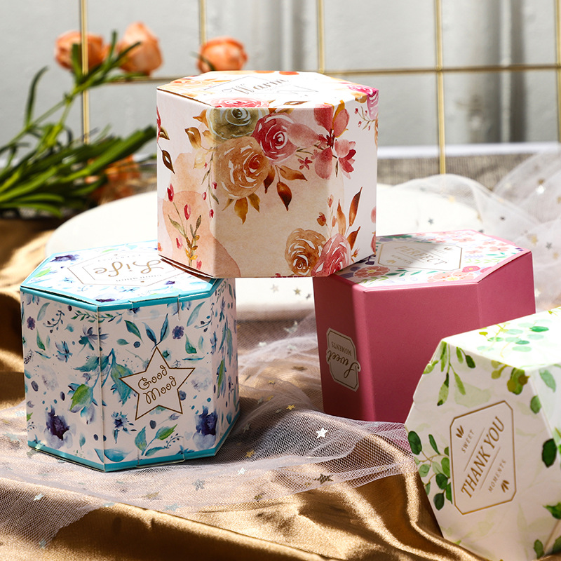 Custom polygon candy box