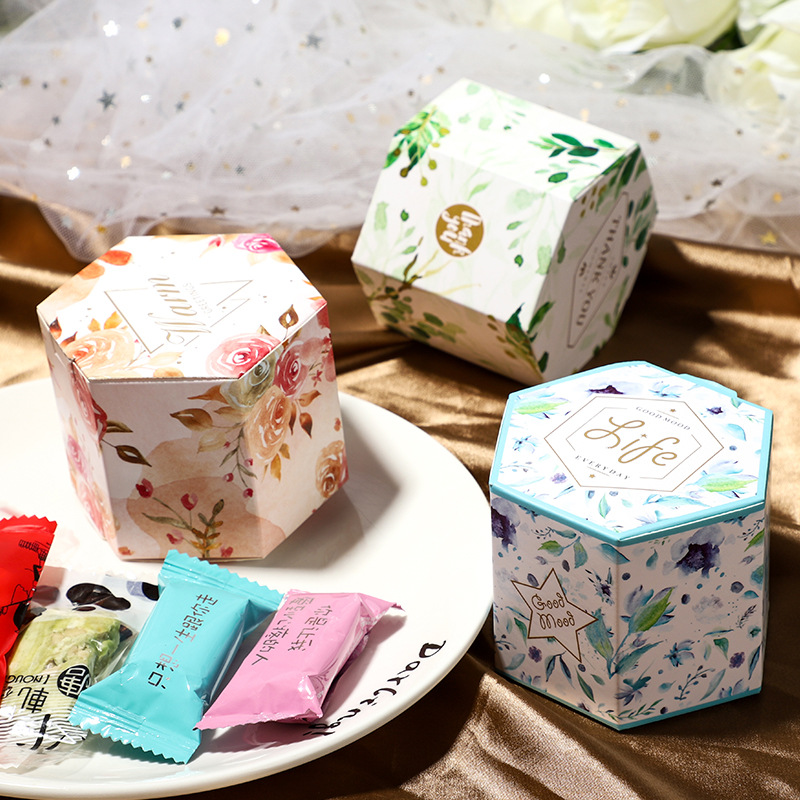 Custom polygon candy box