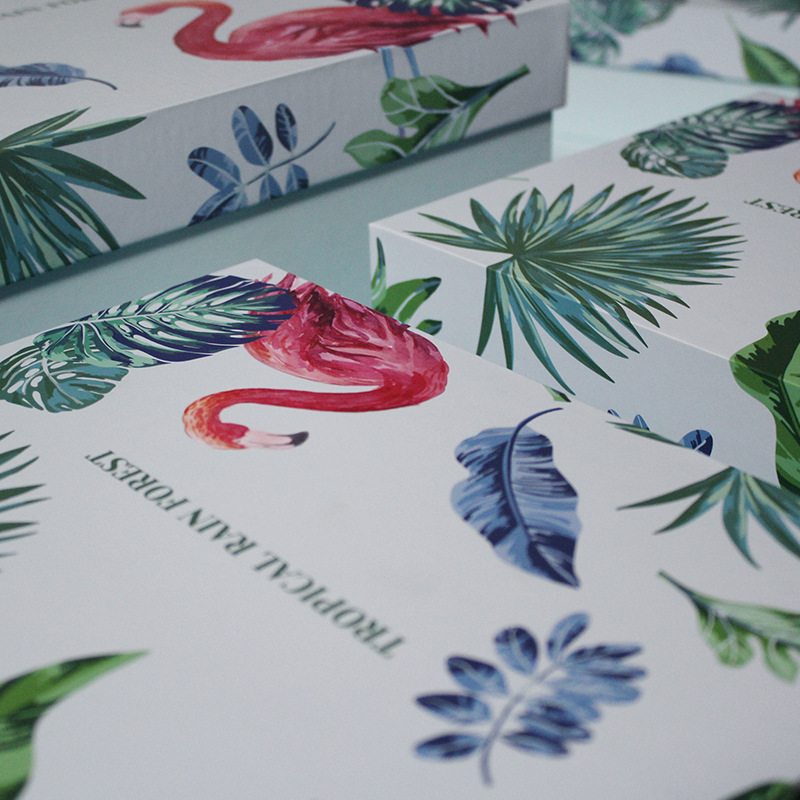 Original Flamingo Gift Box | Custom Cardboard Boxes